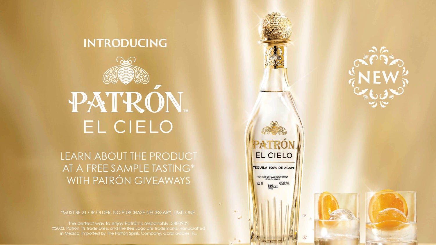 Patron's new tequila, El Cielo – Franklin Inn